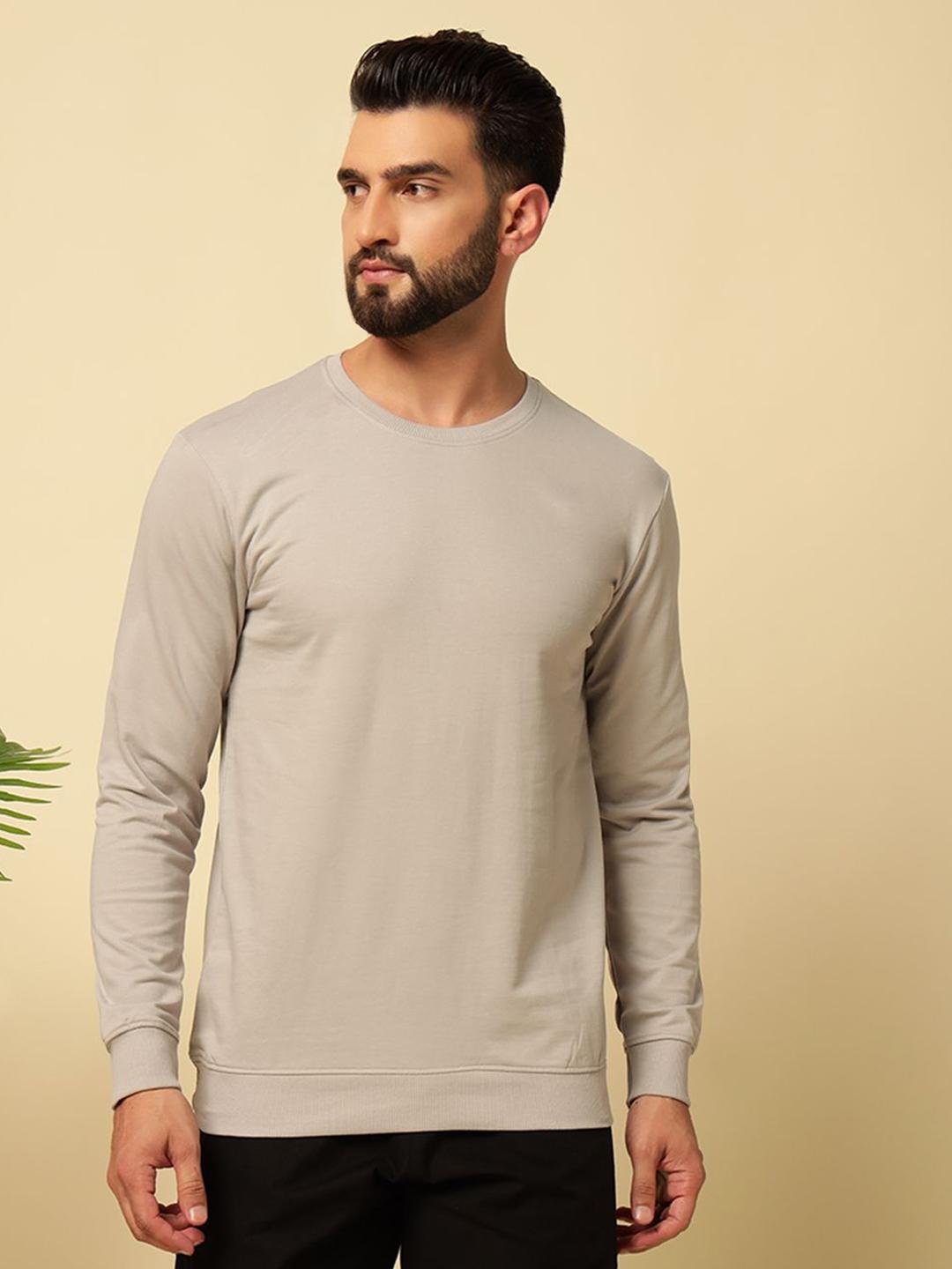 Buy MUWIN Men Premium Solid Round Neck Cotton T Shirt - Tshirts for Men ...