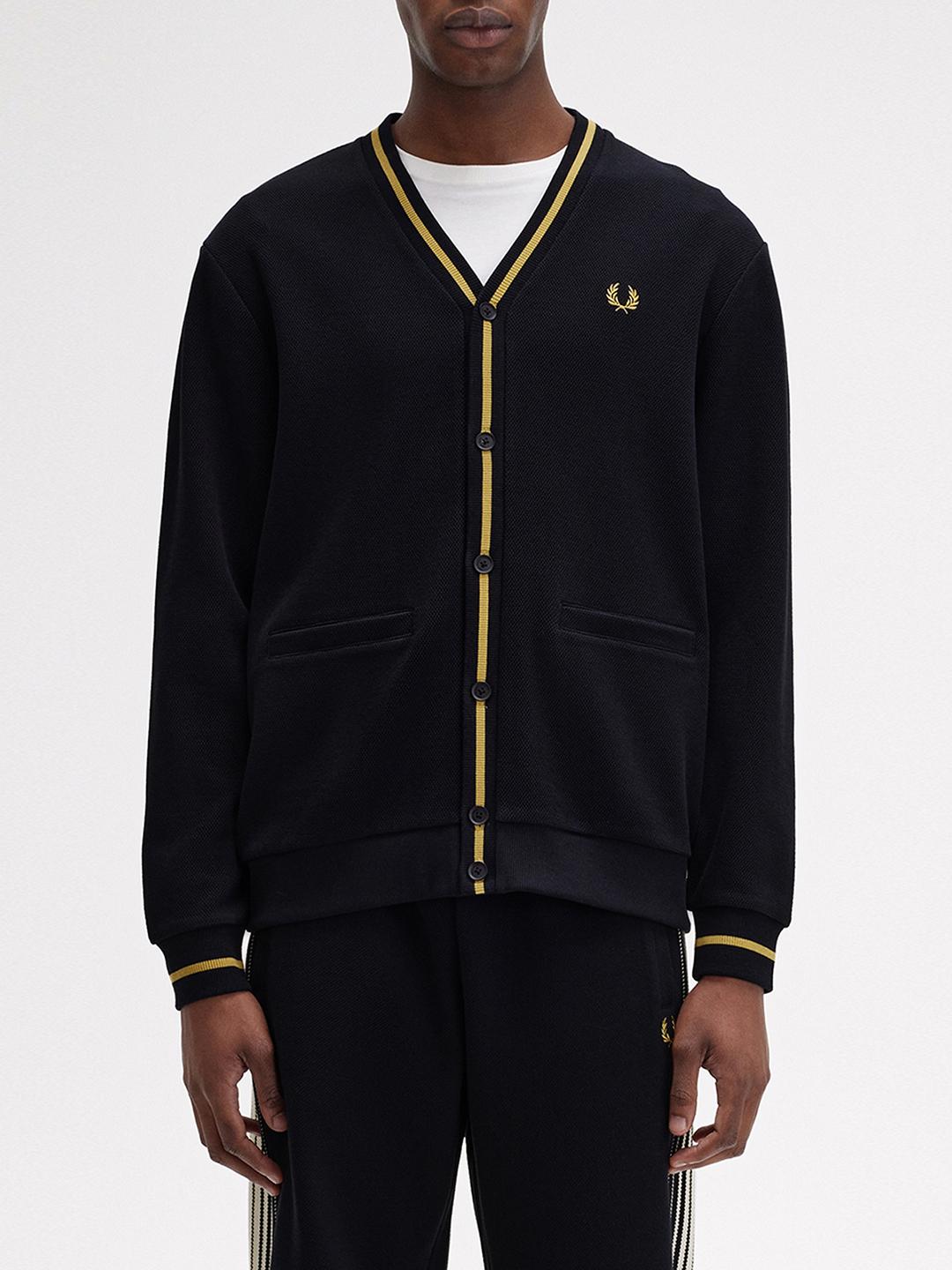 Buy Fred Perry Men Solid Cardigan Sweater - Sweaters for Men 30815915 ...