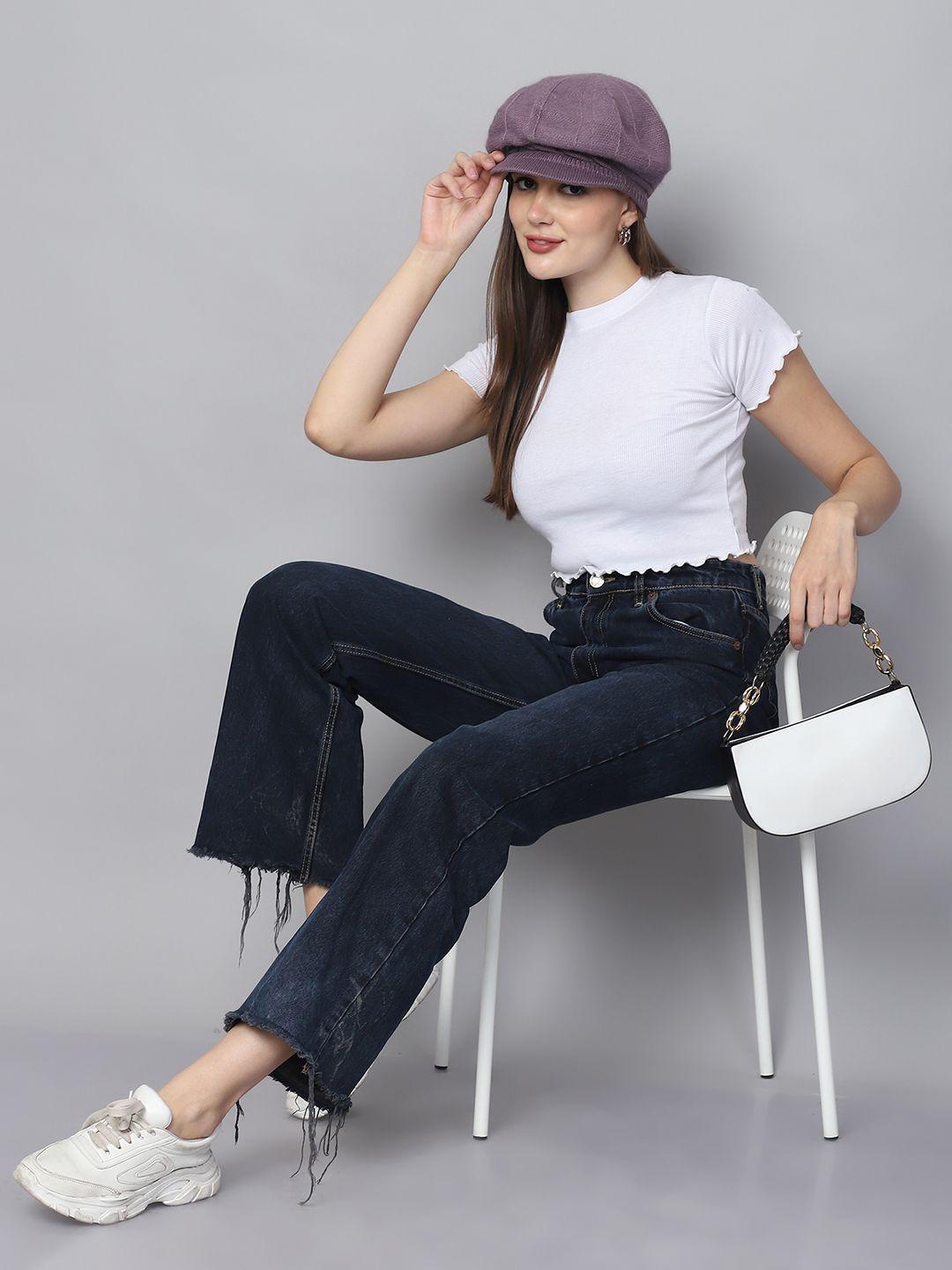 Buy ELLIS Women Self Design Beanie - Caps for Women 31074750 | Myntra