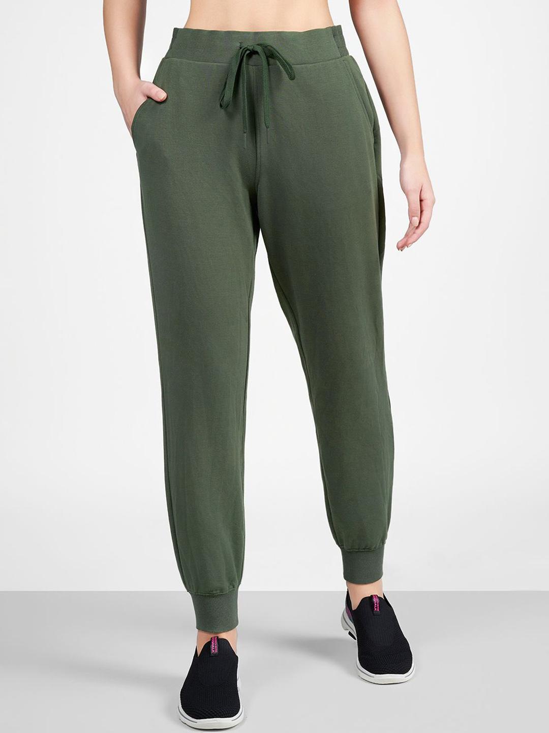 Buy Skechers Women SKECHLUXE RENEW Regular Fit Joggers - Track Pants ...