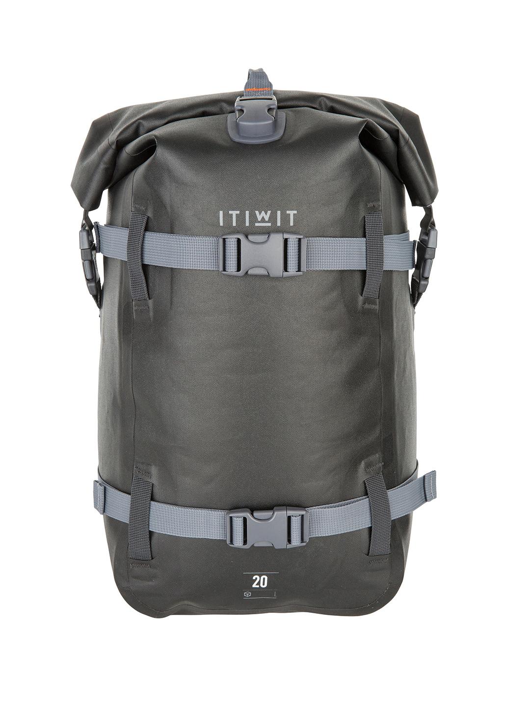 Buy Decathlon ITIWIT Unisex Black Waterproof 20L Backpack - Backpacks ...