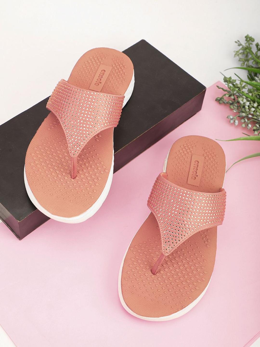 Buy ONSOLE Women Solid Slip On - Flip Flops for Women 31116676 | Myntra