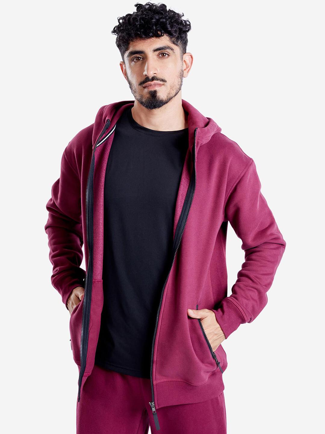Buy Decathlon DOMYOS Men Hooded Lightweight Sporty Jacket - Jackets for ...