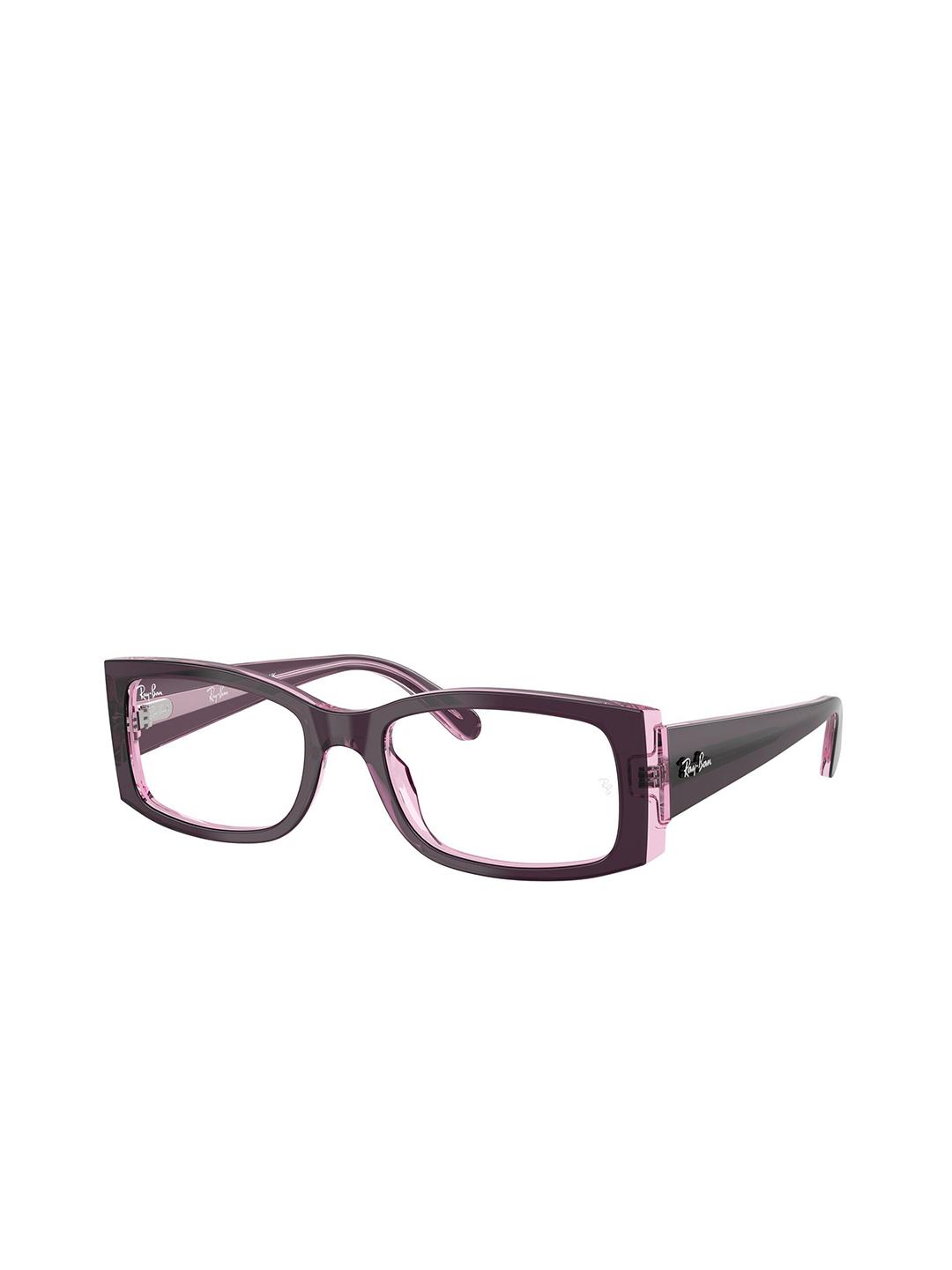 Buy RAY BAN Women Square Violet Frames 0RX5434836452 - Frames for Women ...