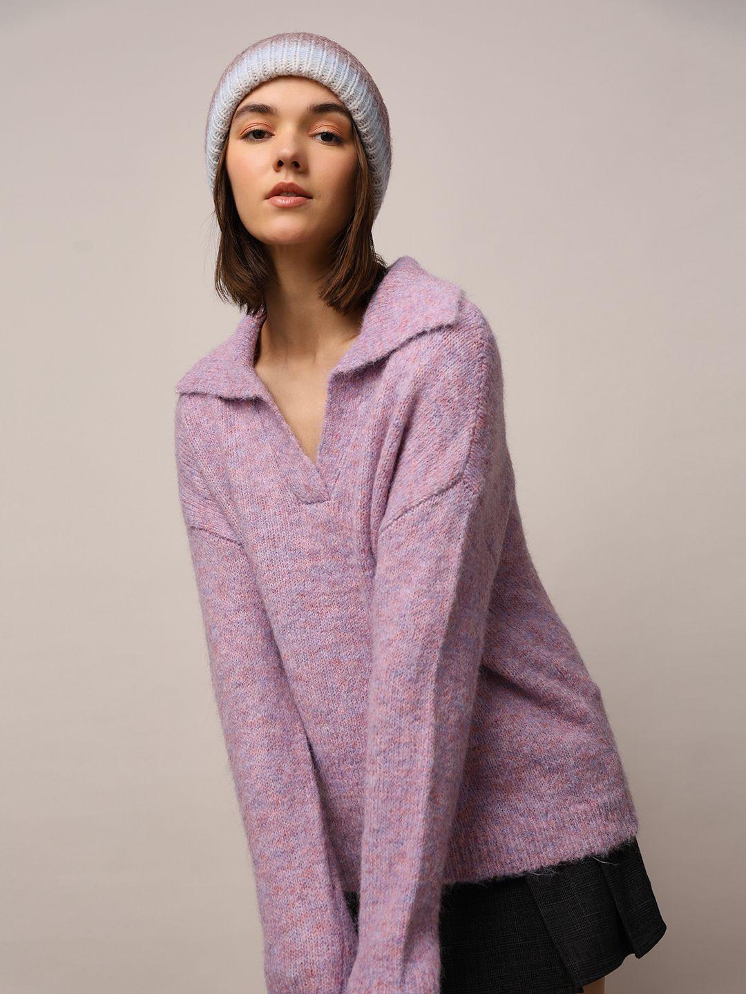 Buy ONLY Women Pullover With Fuzzy Detail - Sweaters for Women 30799650 ...