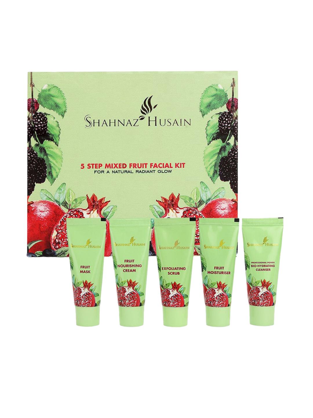 Buy Shahnaz Husain 5 Step Mixed Fruit Facial Kit 10g Each - Facial Kit ...