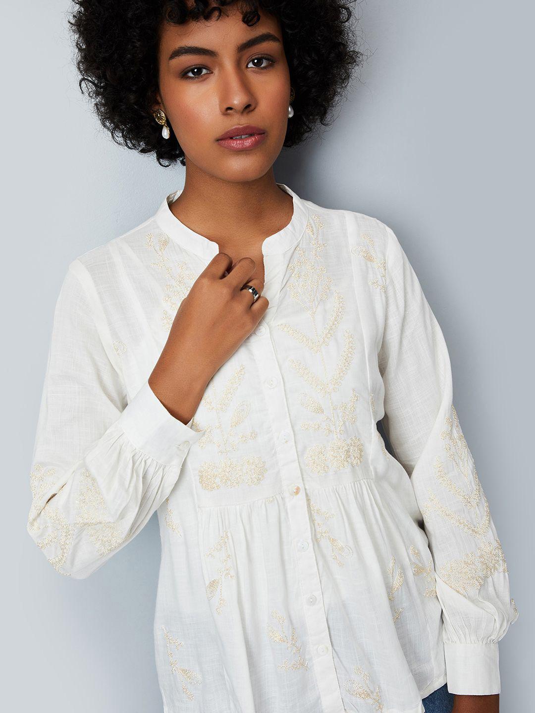 Buy Max Women Embroidered Floral Tunic - Tunics for Women 31172986 | Myntra