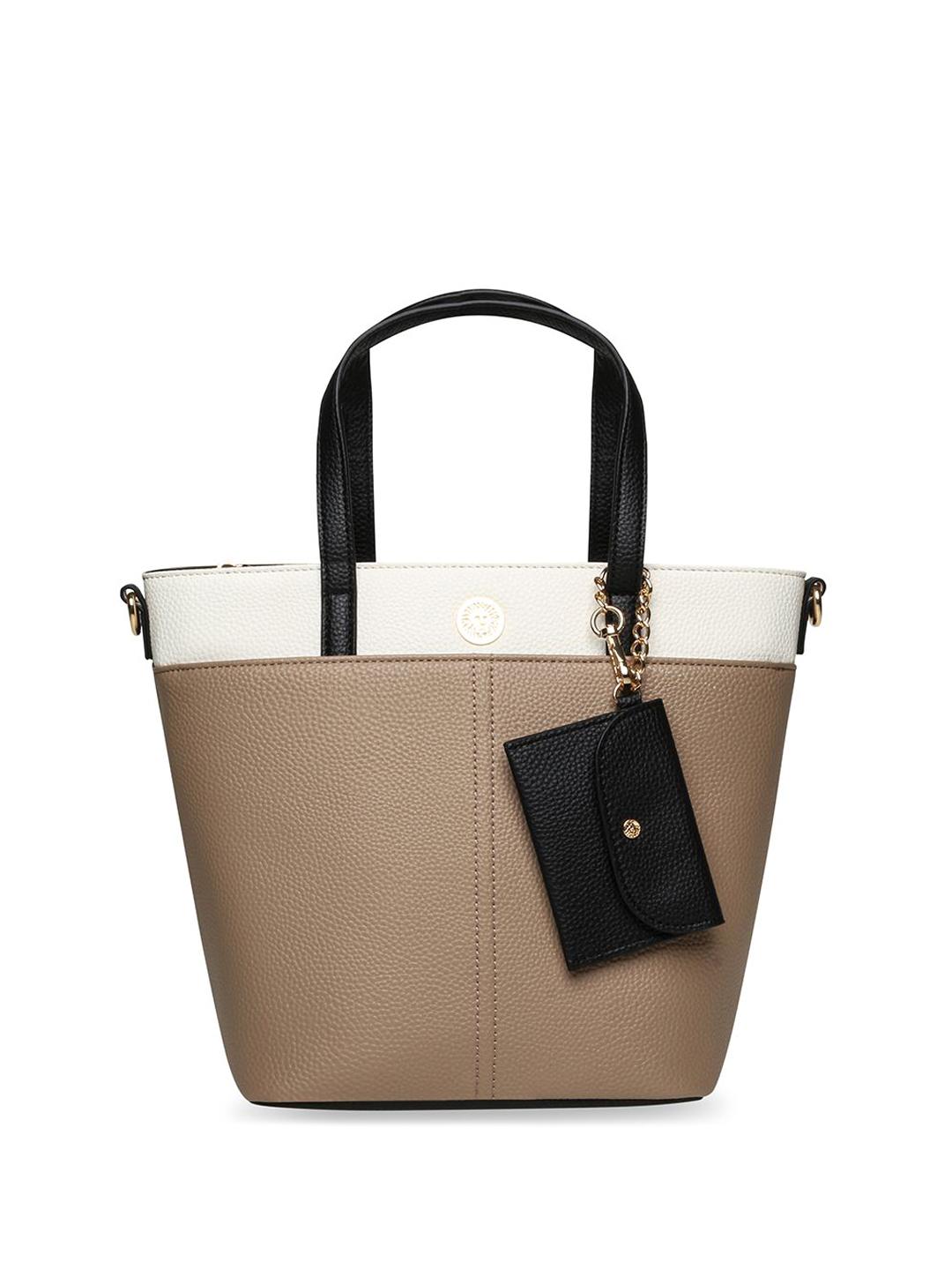 Buy ANNE KLEIN Women Colourblocked Structured Handheld Bag - Handbags ...
