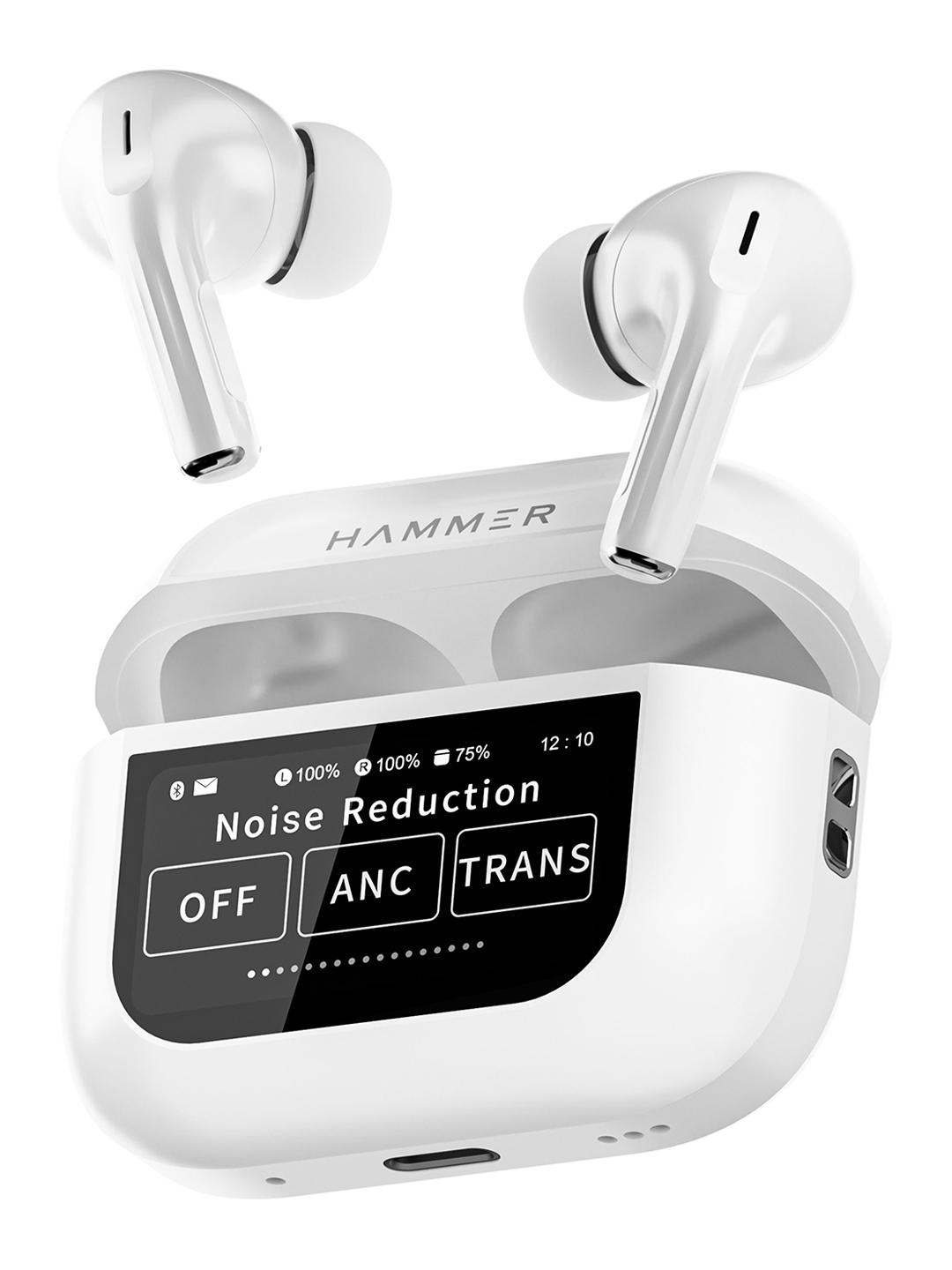 Buy HAMMER Screen TWS With 32db ANC + ENC & Clear Calling - Headphones ...