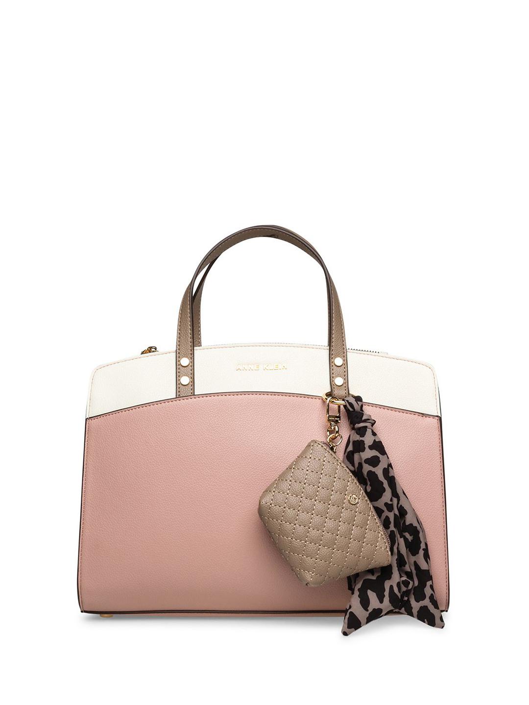 Buy ANNE KLEIN Women Colourblocked Structured Handheld Bag - Handbags ...