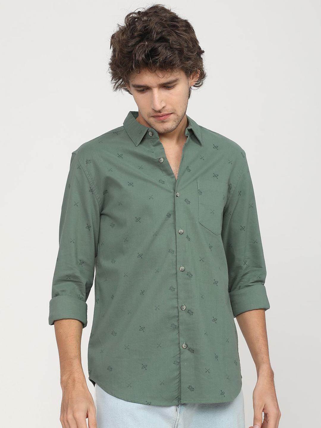 Buy KETCH Men Printed Casual Slim Fit Shirt - Shirts for Men 30837552 ...