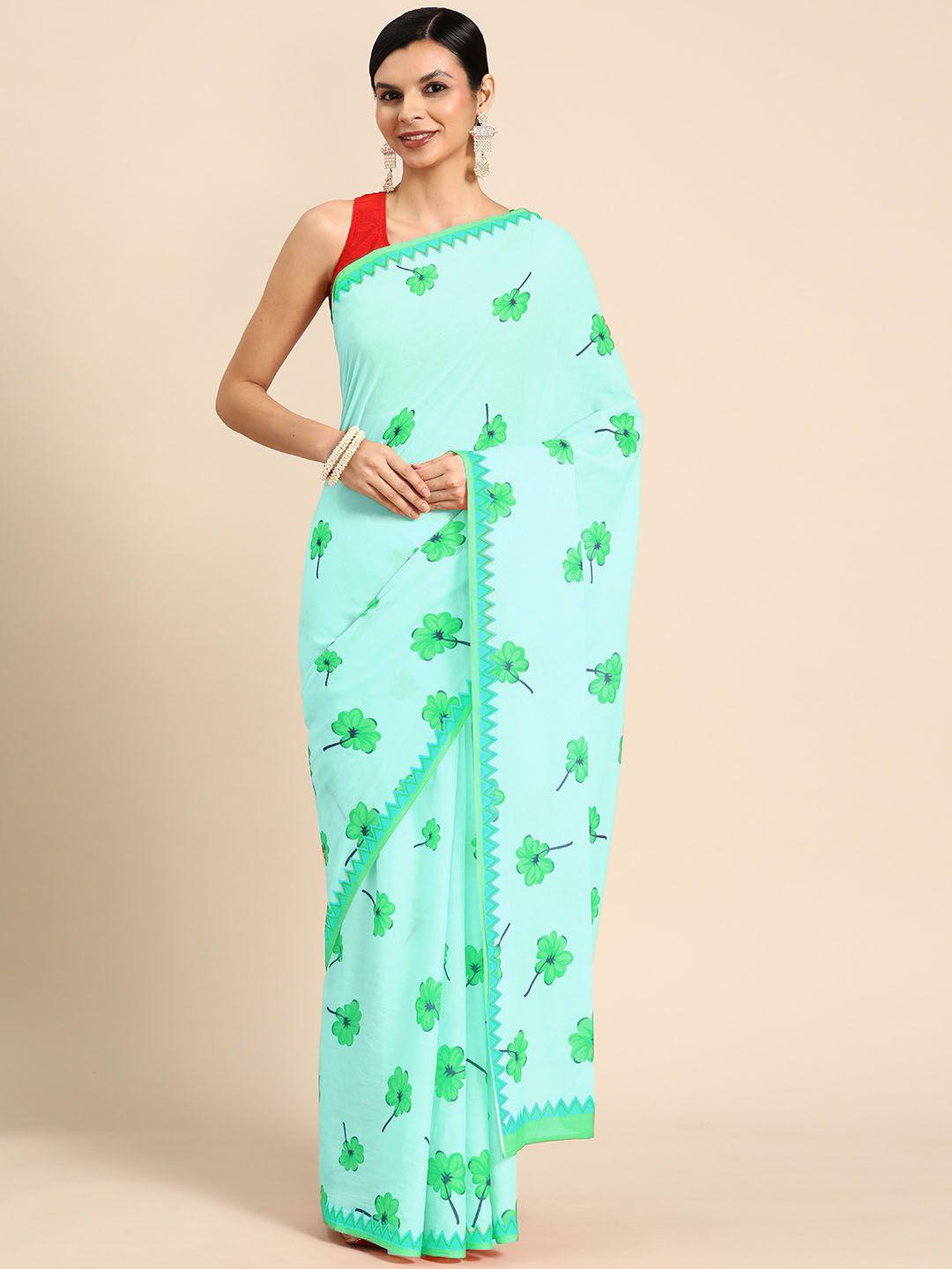 Buy BUTA BUTI Floral Pure Cotton Saree - Sarees for Women 30853867 | Myntra