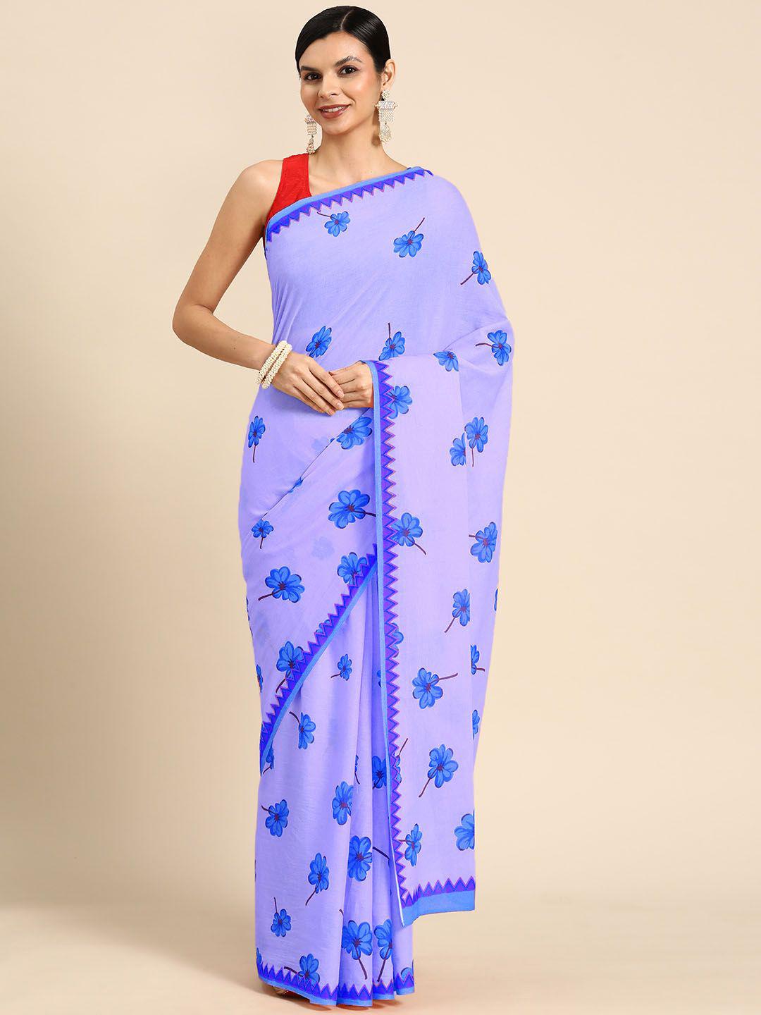Buy BUTA BUTI Floral Pure Cotton Saree - Sarees for Women 30853640 | Myntra