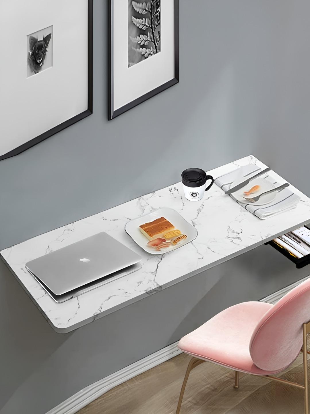 Buy Torche Wooden Wall Mounted Foldable Study Table - Study Table for ...