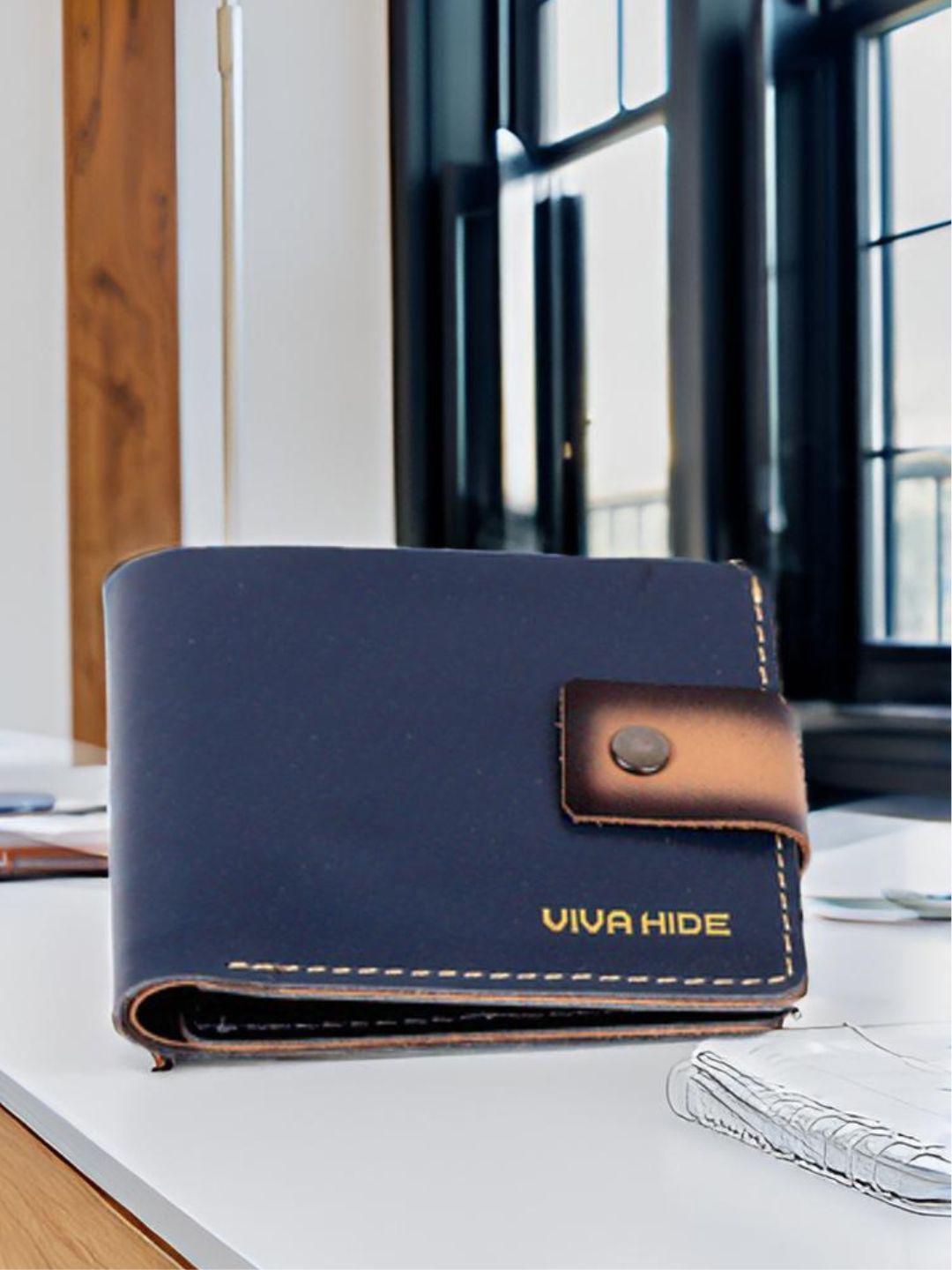 Buy VIVA HIDE Men Leather Two Fold Wallet - Wallets for Men 33418177 ...