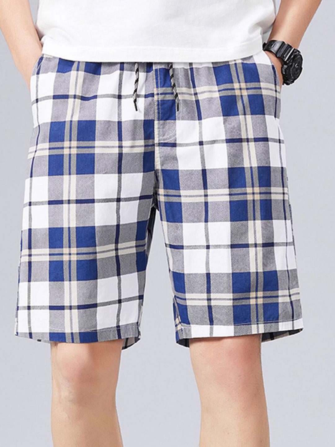 Buy StyleCast X Revolte Men Checked Technology Shorts - Shorts for Men ...