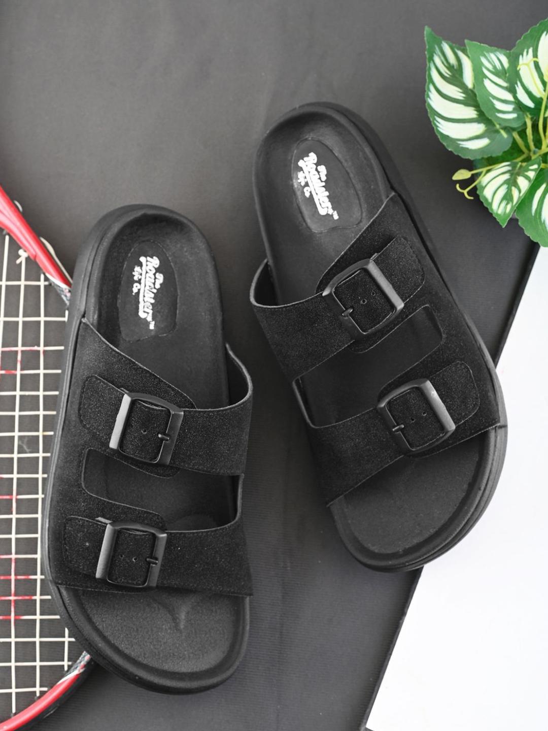 Buy The Roadster Lifestyle Co Men Casual Sliders - Flip Flops for Men ...