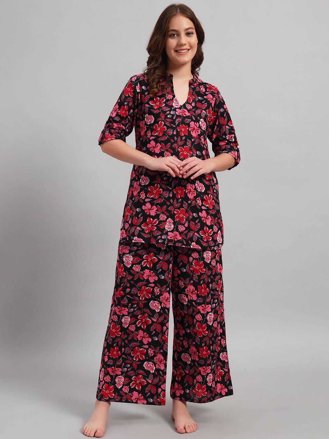 Buy SEPHANI Women Printed Night Suit - Night Suits for Women 33616091 ...