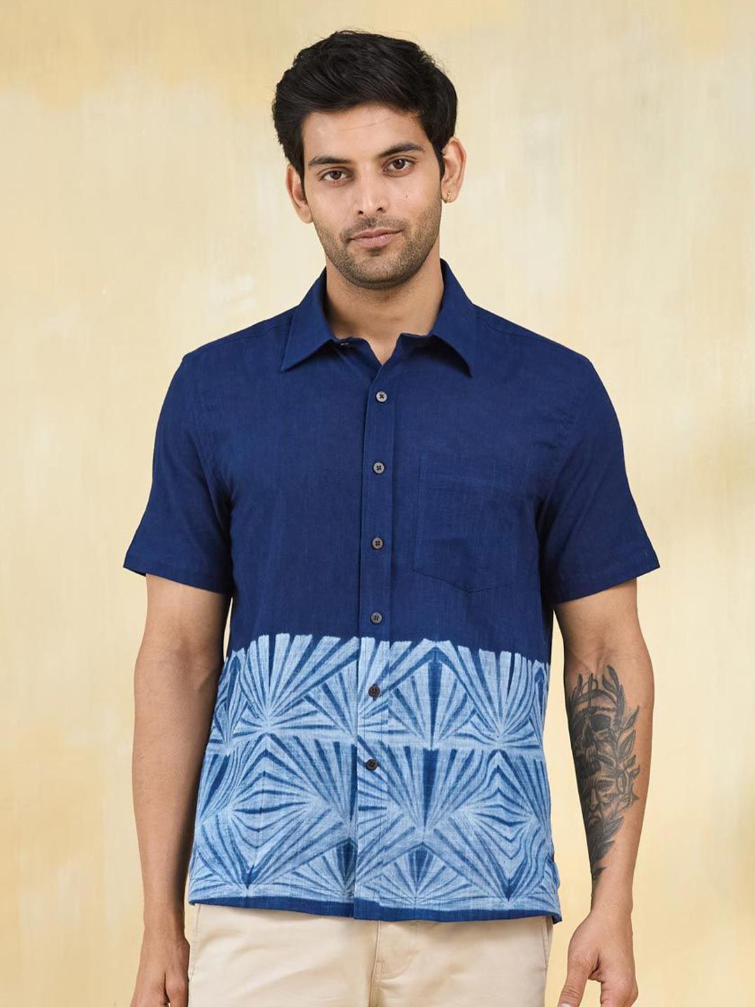 Buy Fabindia Men Printed Casual Shirt - Shirts for Men 33637971 | Myntra