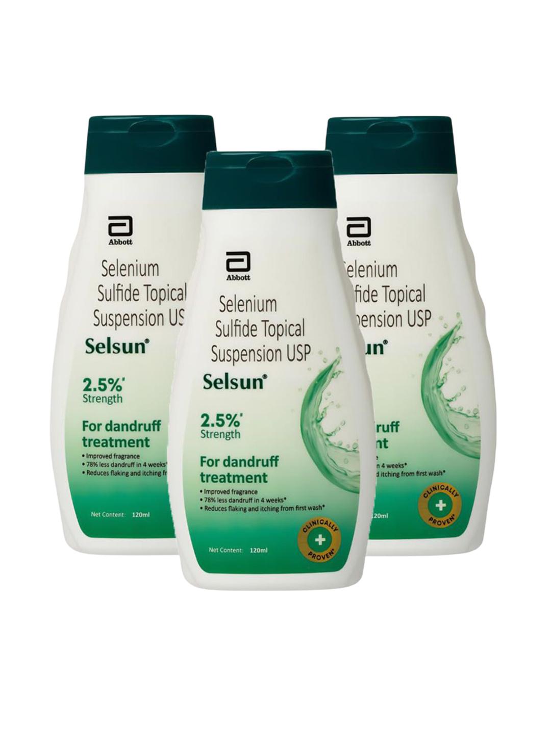 Buy Selsun Set Of 3 Selenium Sulfide Topical Suspension USP Anti ...