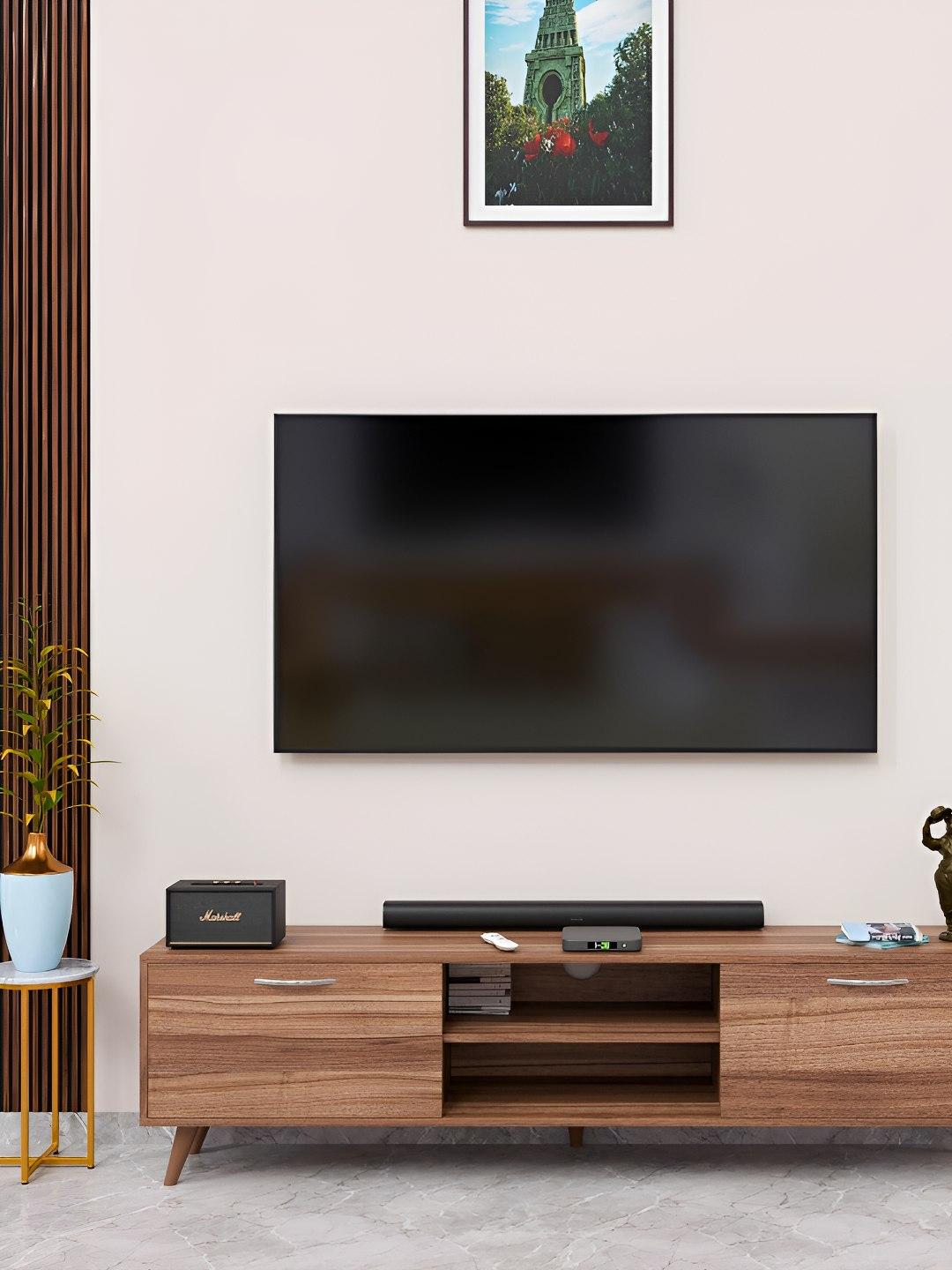 Buy SPYDER CRAFT Brown Engineered Wood Spyder Craft Matte Finish TV ...