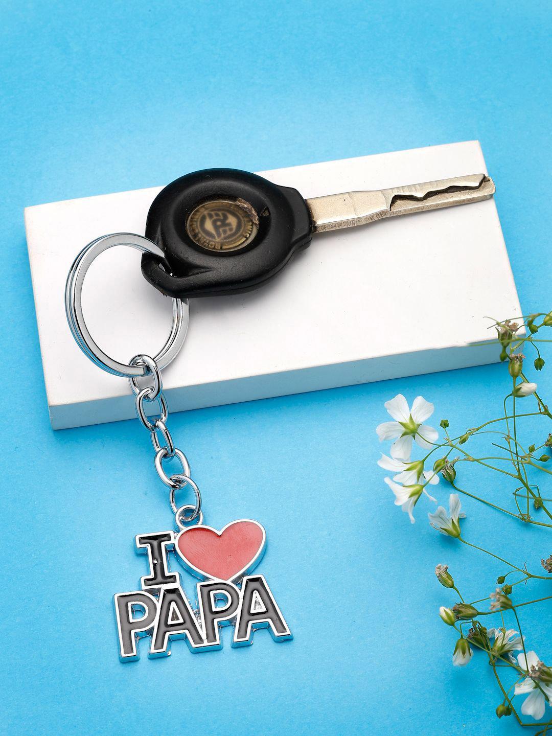 Buy Set Of 2 Keychain I Love Flag & I Love Papa Keychain - Key Chain for Unisex 33644202 | Myntra