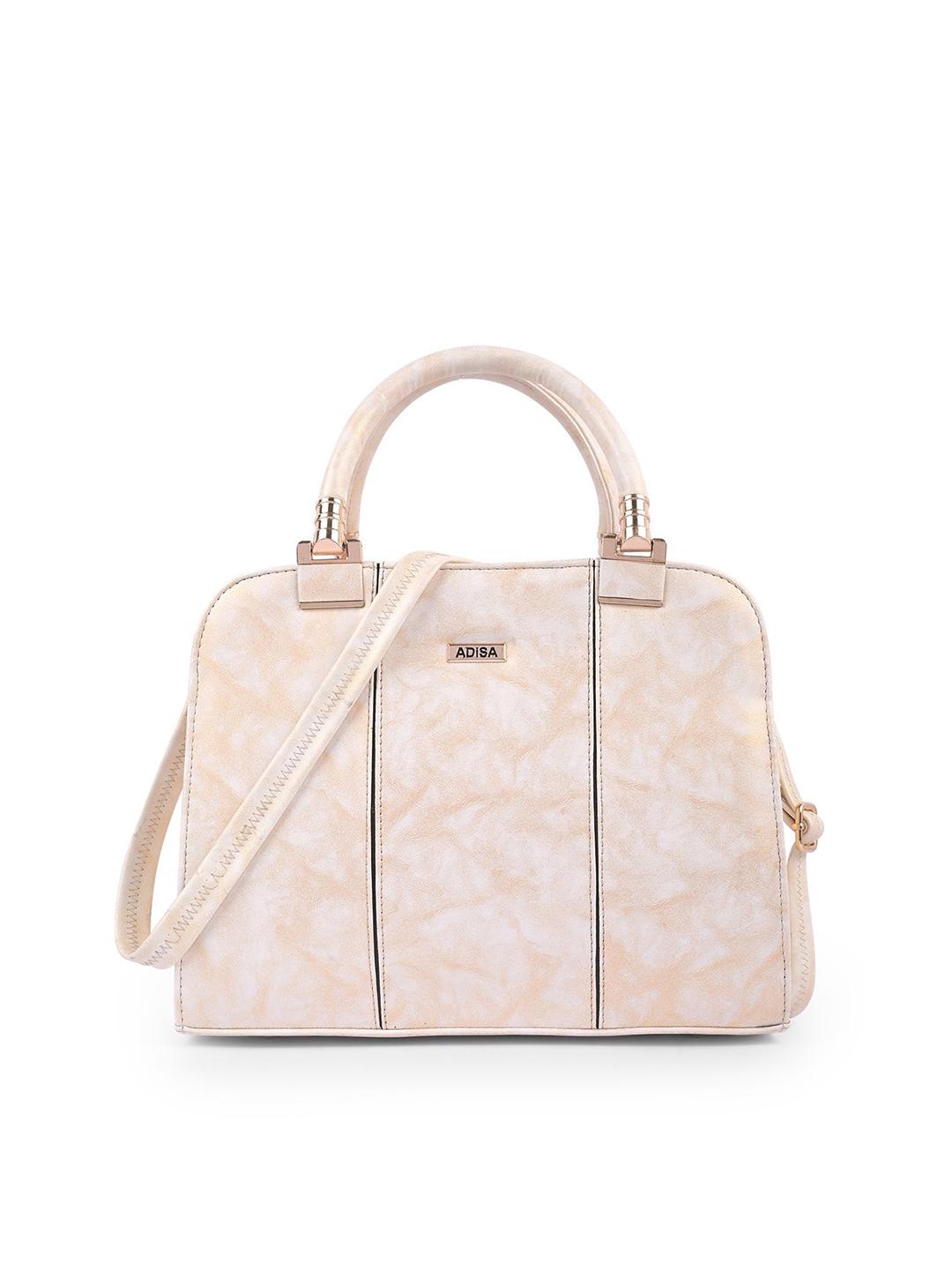 Buy ADISA Women Textured Structured Shoulder Bag - Handbags for Women ...