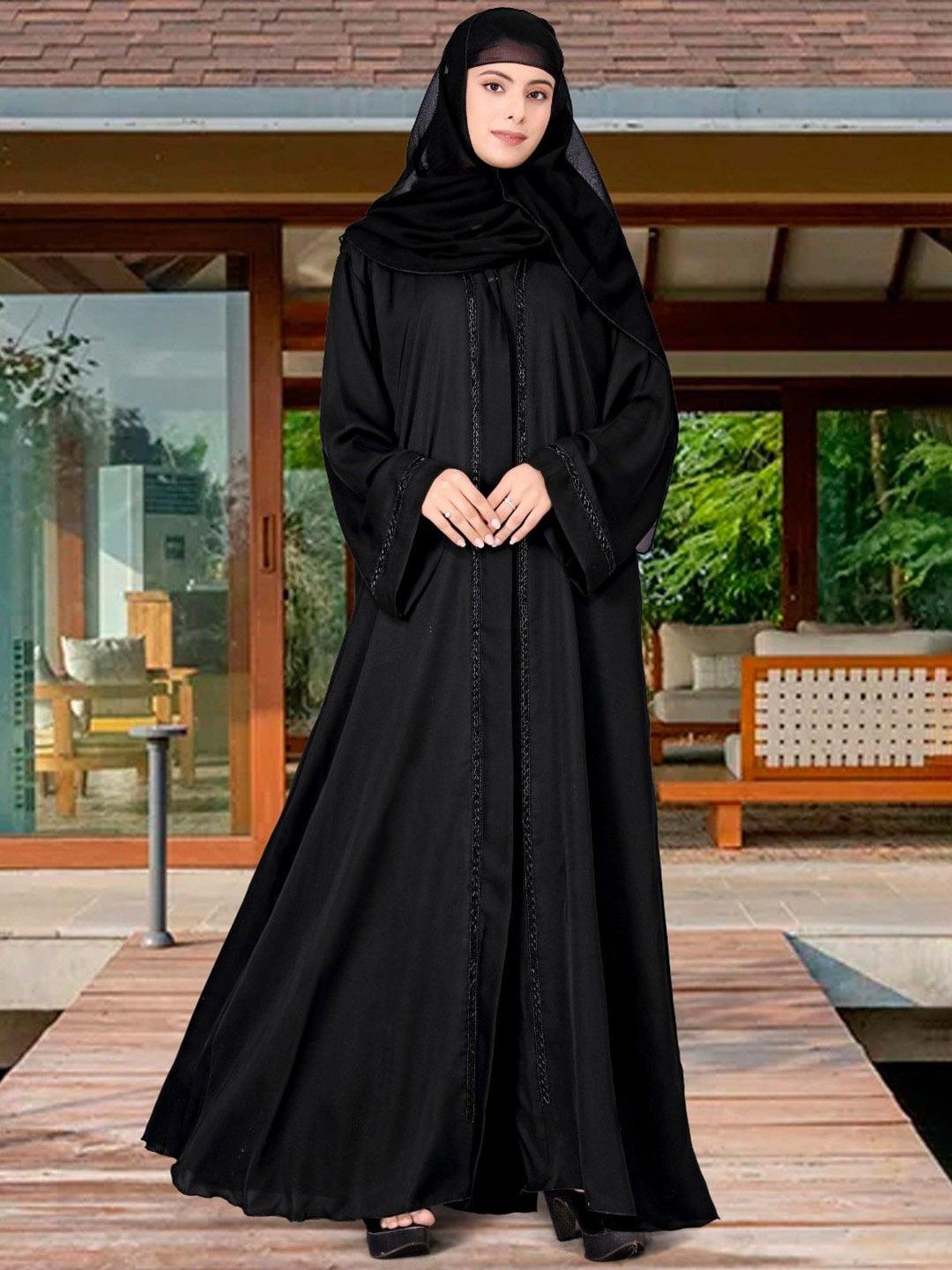 Buy BHUMI FAB Long Sleeve Burqas With Scarf - Burqas for Women 33692422 ...
