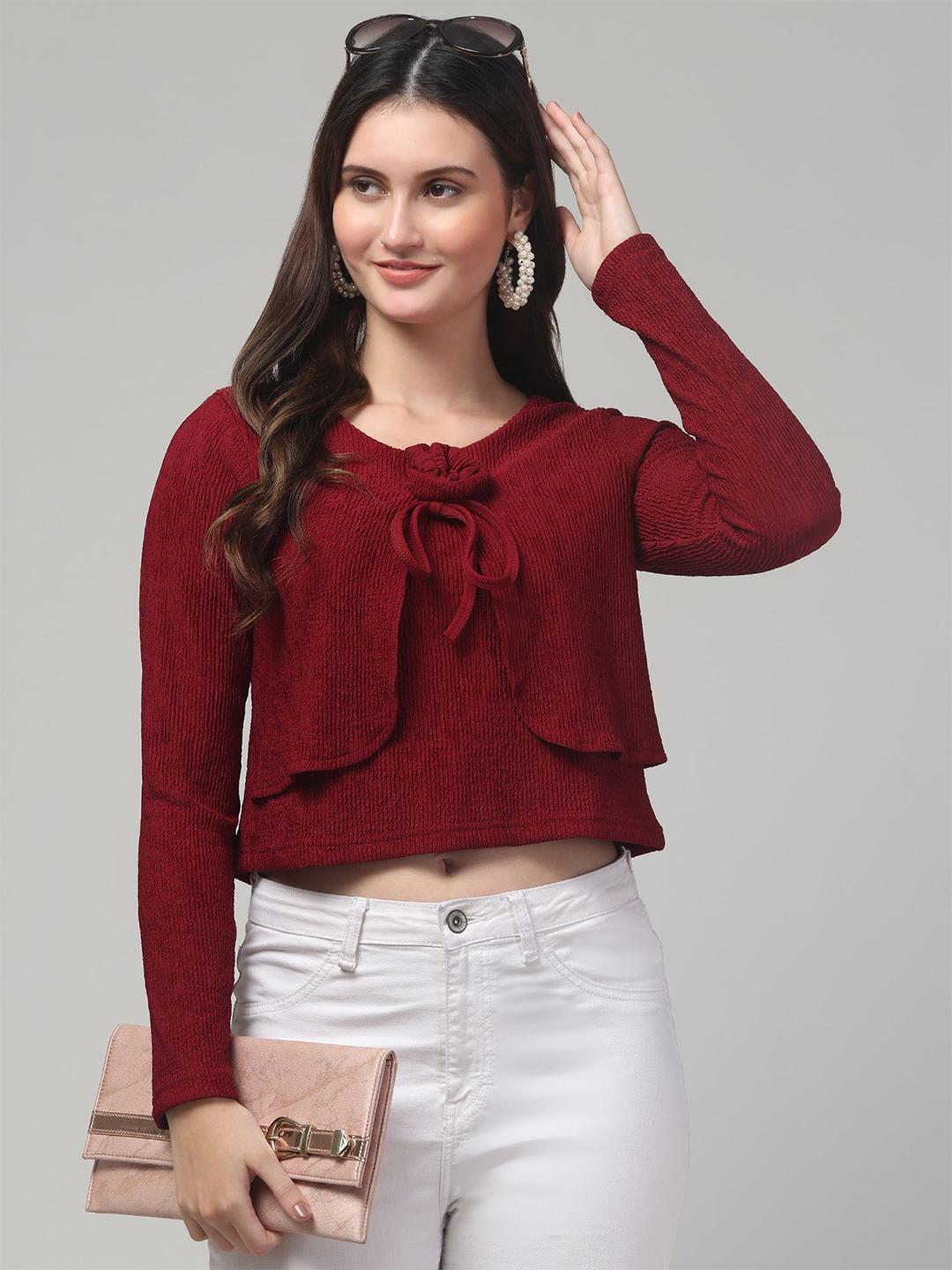 Buy Clobug Net Crop Top - Tops for Women 33693933 | Myntra