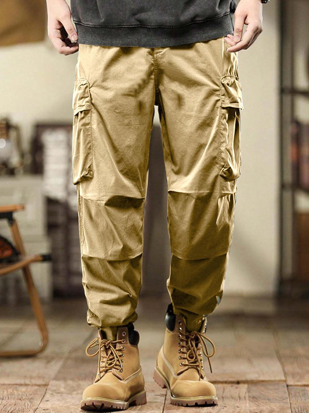 Buy VOOTER Men Relaxed Cargos Trousers - Trousers for Men 33697173 | Myntra