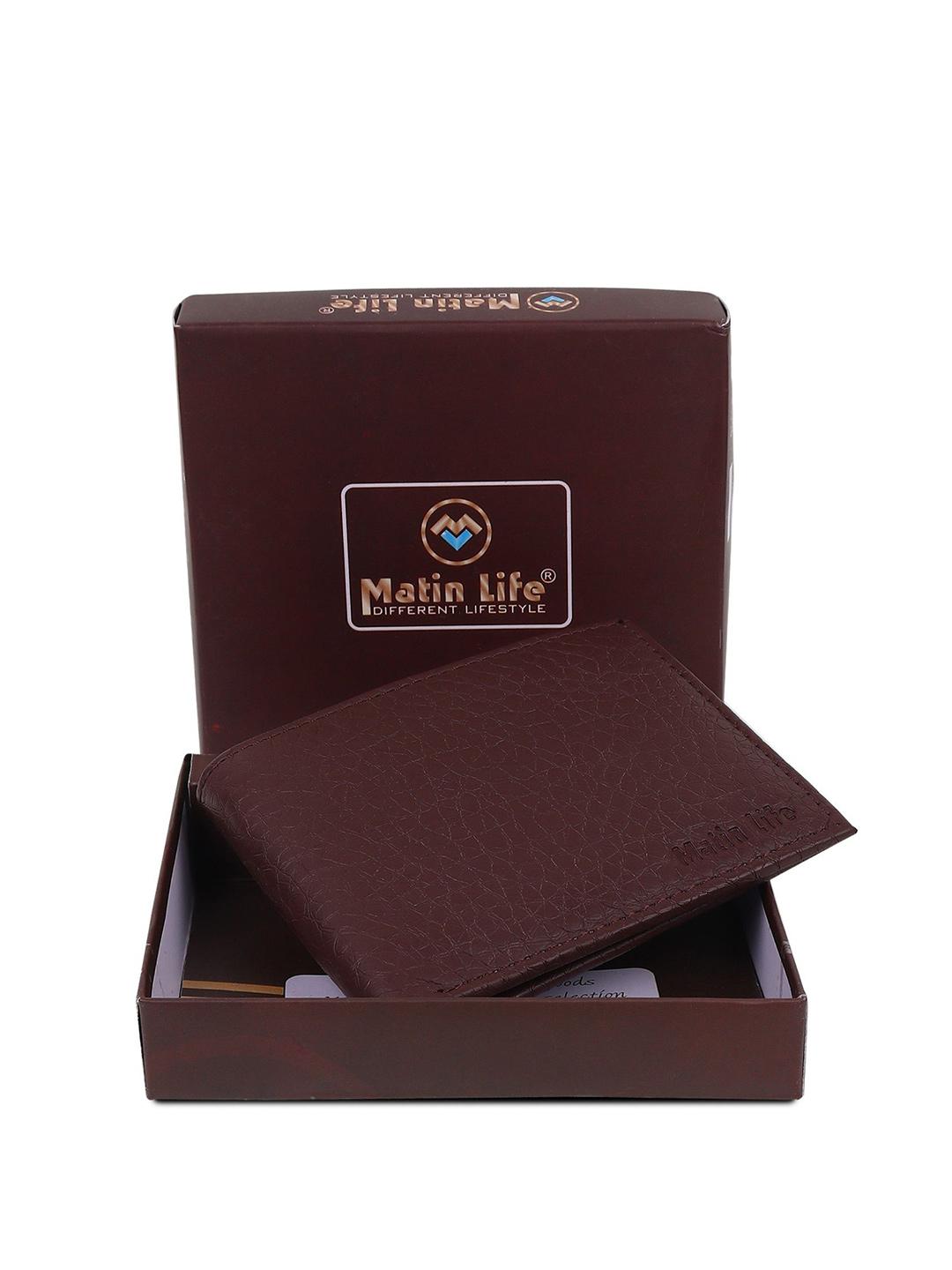 Buy MATIN LIFE Men Two Fold Wallet - Wallets for Men 33699968 | Myntra
