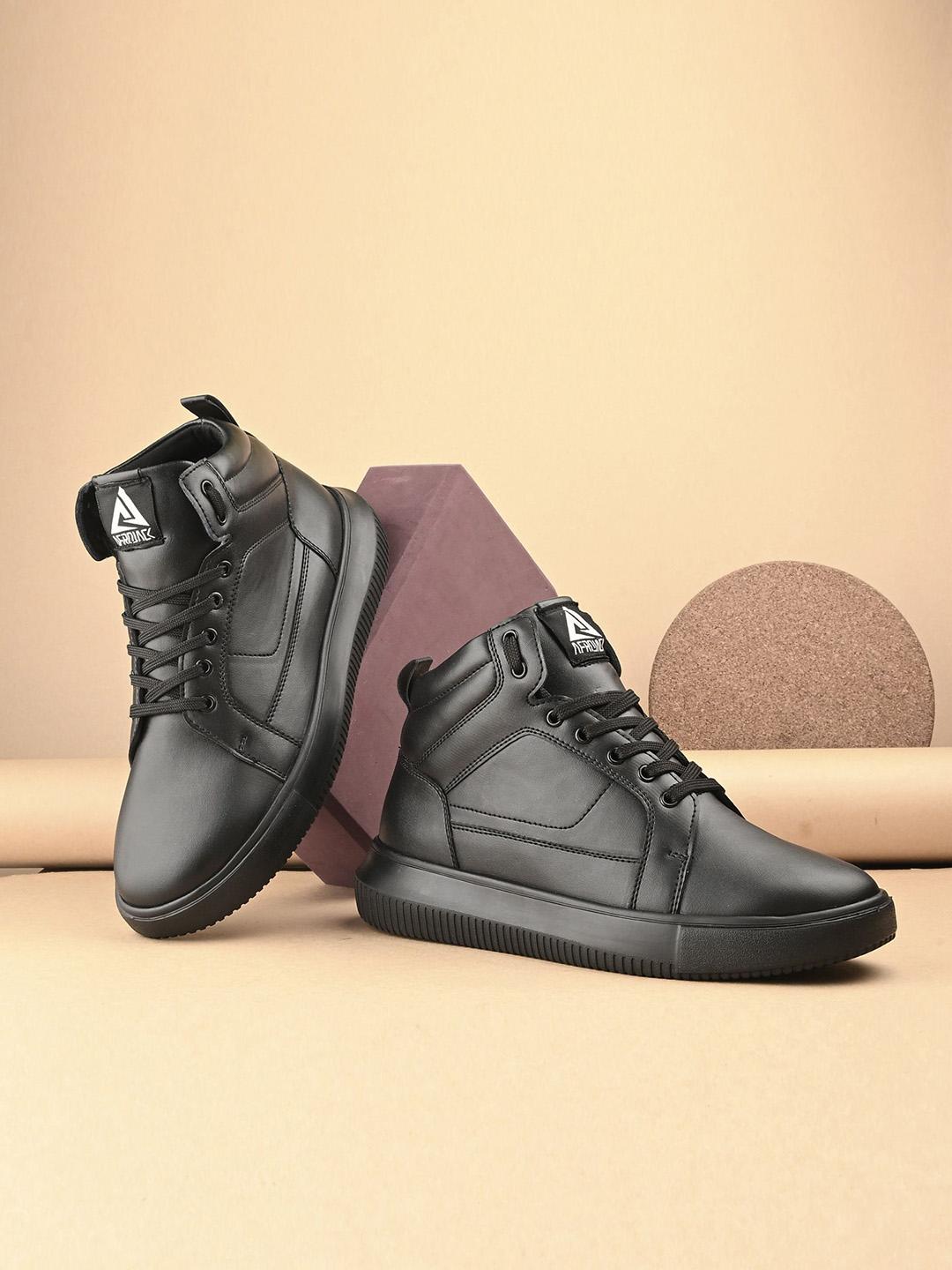 Buy AfroJack Men PU Lace Up Sneakers - Casual Shoes for Men 33725040 ...