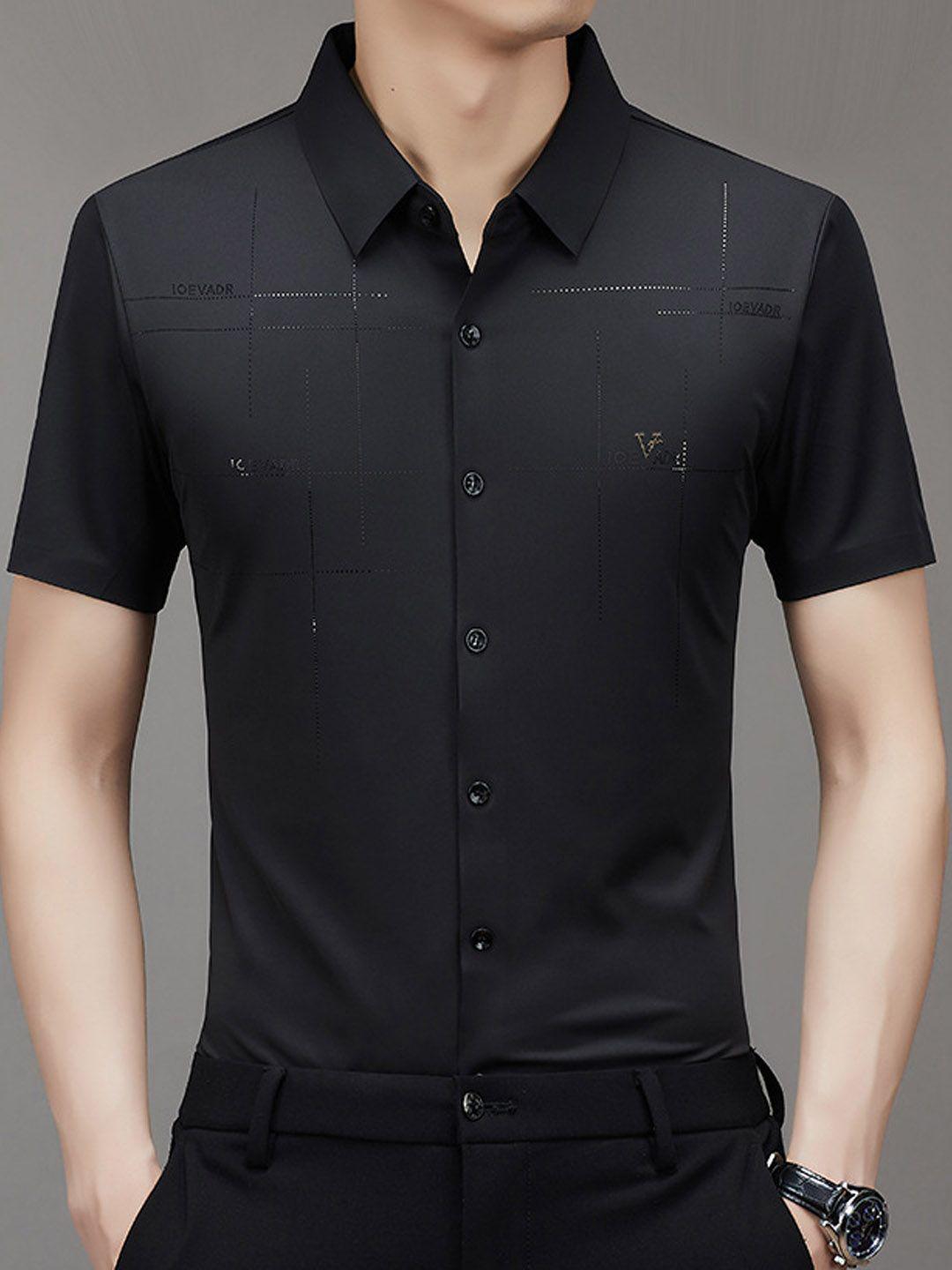Buy StyleCast Men Cutaway Collar Solid Cotton Formal Slim FIt Shirt ...