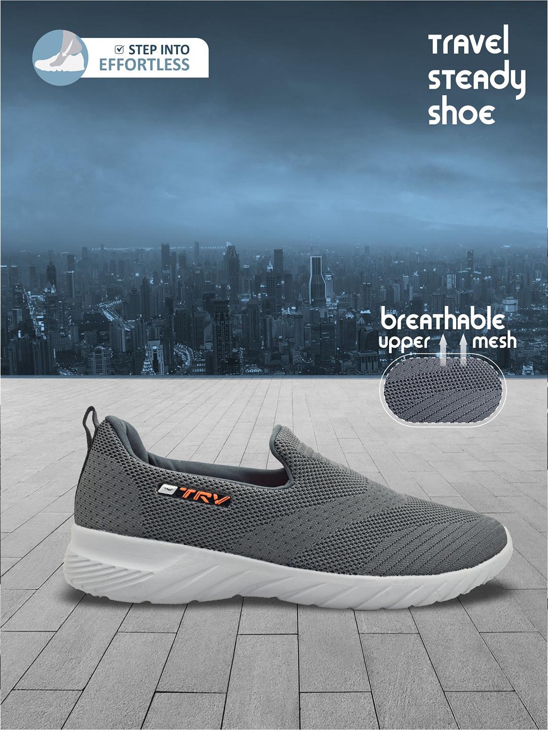 Buy TRV Men Mesh Running Non Marking Shoes - Sports Shoes for Men ...