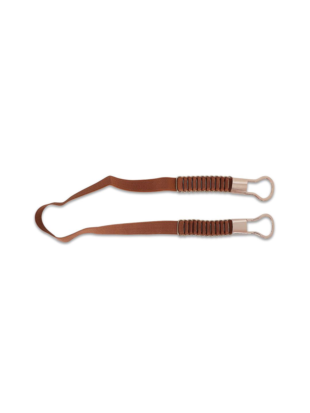 Buy MICHAEL KOVLIN Girls Retro Milan Brown Belt Gold Buckle - Belts for ...