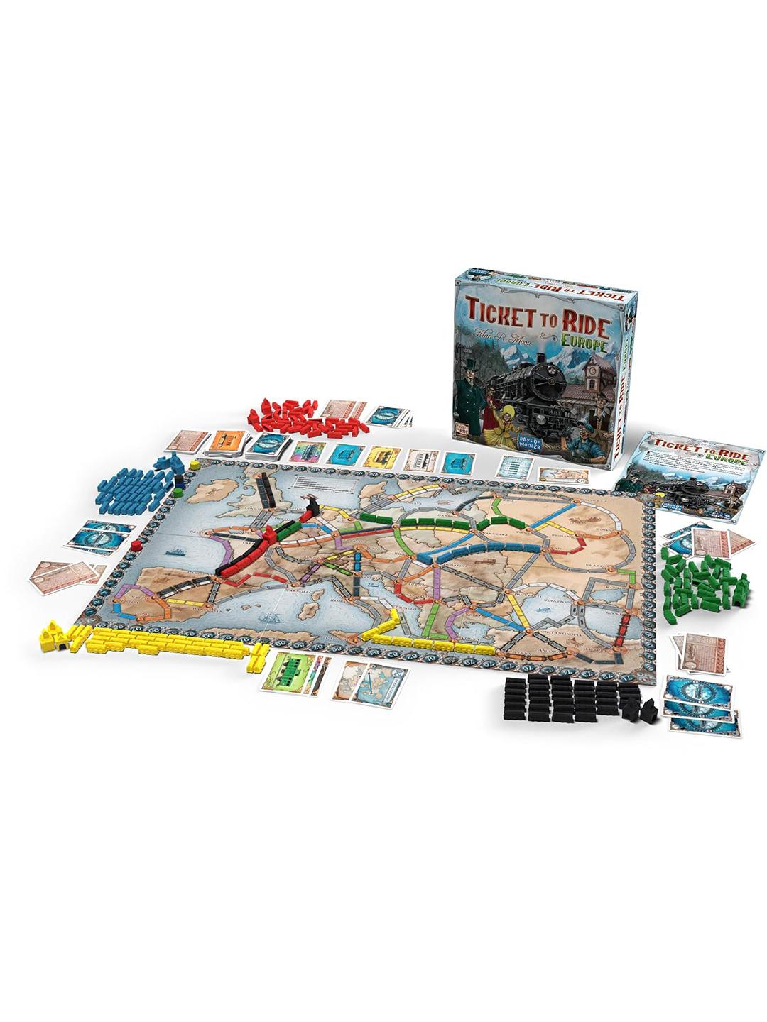 Buy YK X Kids Mandi Ticket To Ride Europe Strategy Game - Activity Toys ...