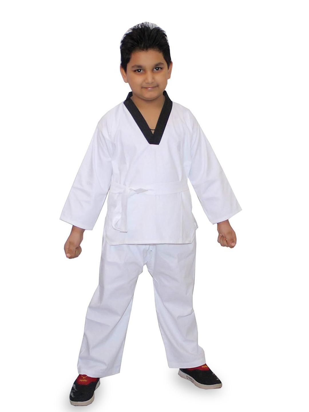 Buy Kaku Fancy Dresses Kids Martial Art Karate Taekwondo Costume ...