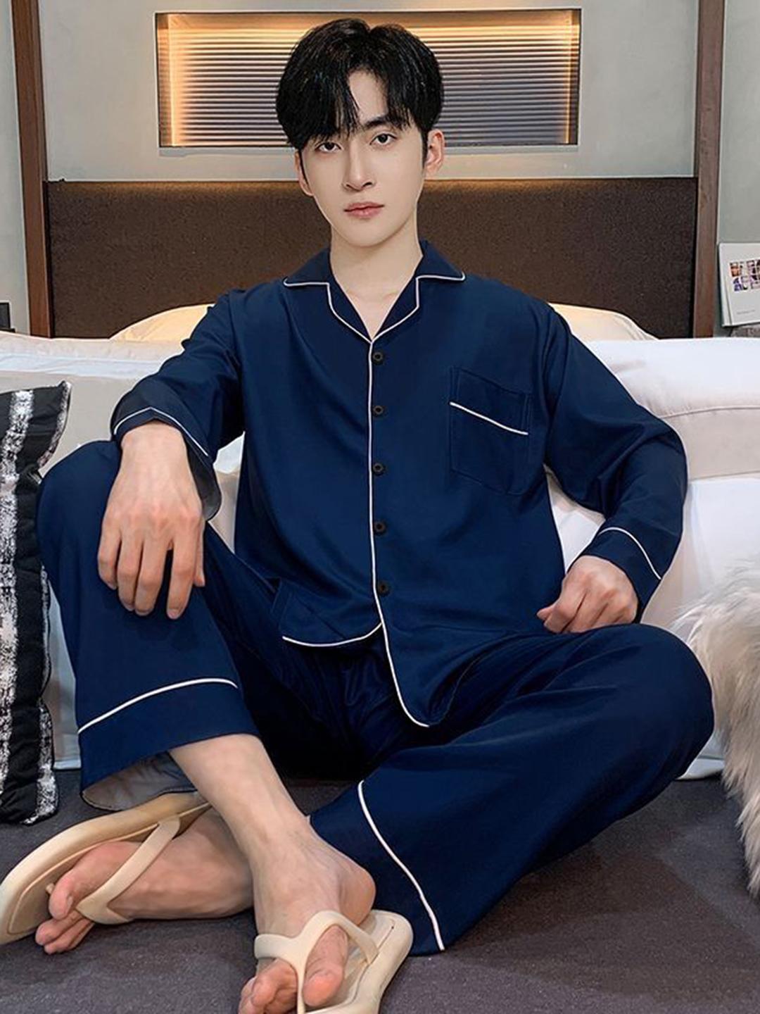 Buy StyleCast Shirt With Pyjama Night Suits - Night Suits for Men ...