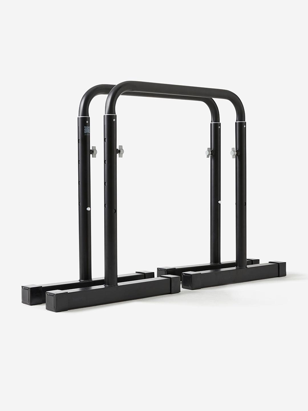 Buy Decathlon DOMYOS Adjustable & Compact Design Dip Bars Ts 100 ...