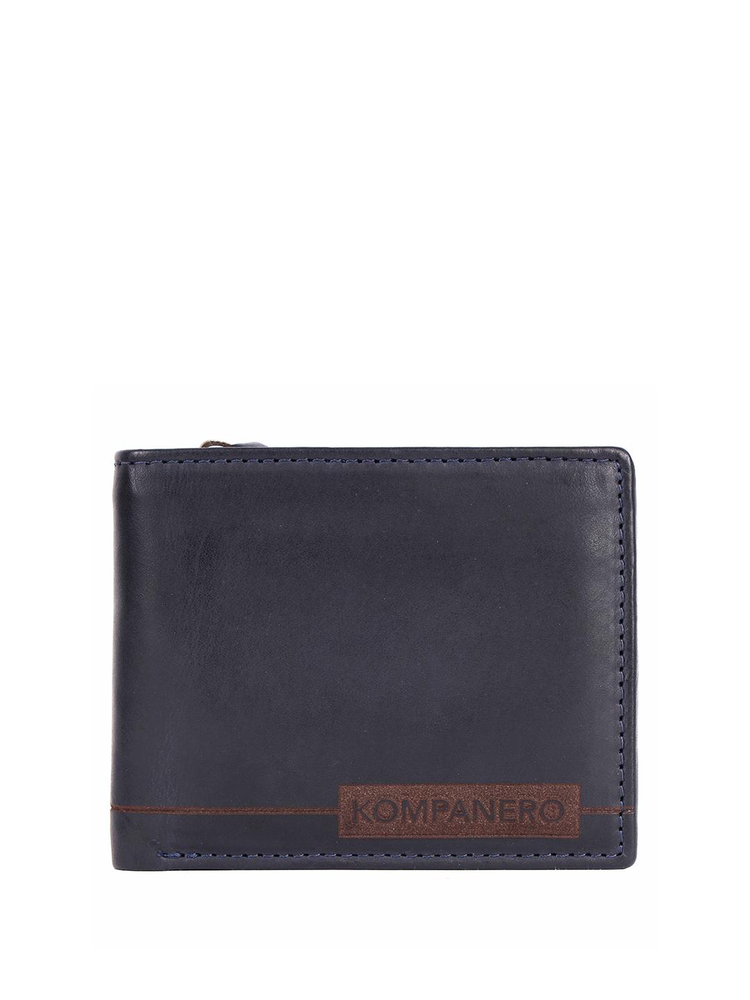 Buy KOMPANERO Men Leather Two Fold Wallet - Wallets for Men 33747259 | Myntra