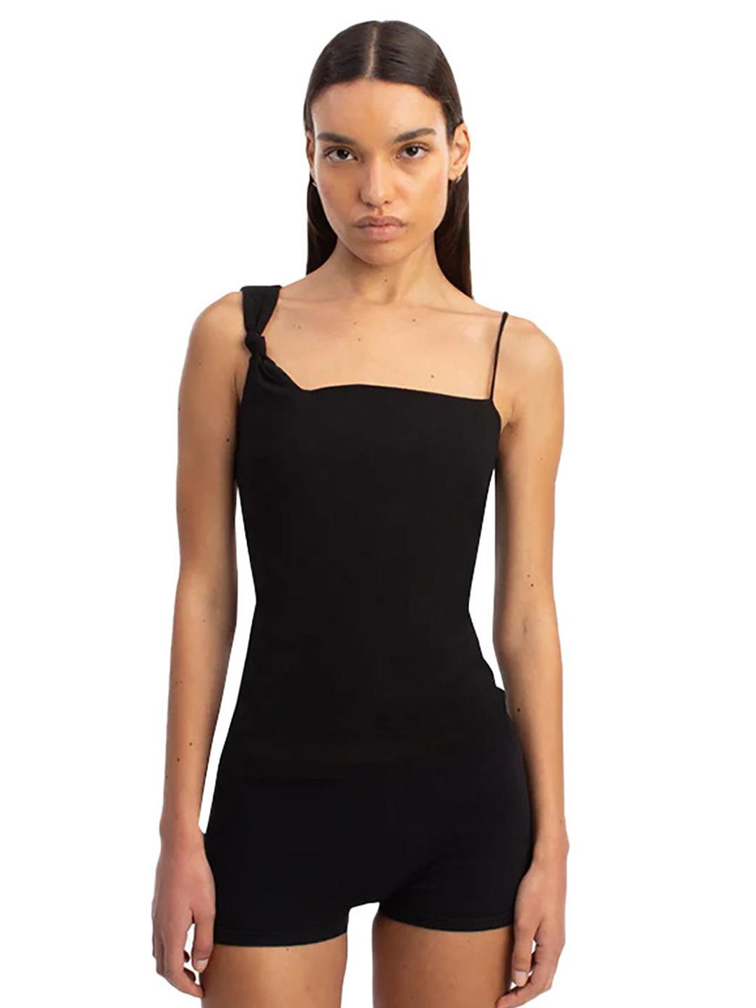 Buy StyleCast X Revolte Women Solid One Shoulder Strap Top - Tops for ...