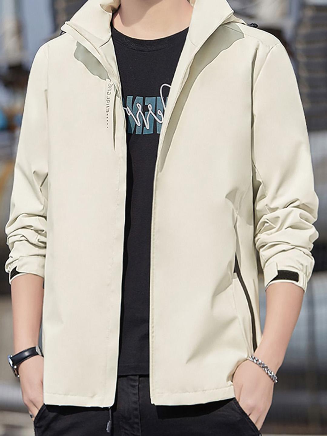 Buy StyleCast X Revolte Men Open Front Hooded Jacket - Jackets for Men ...