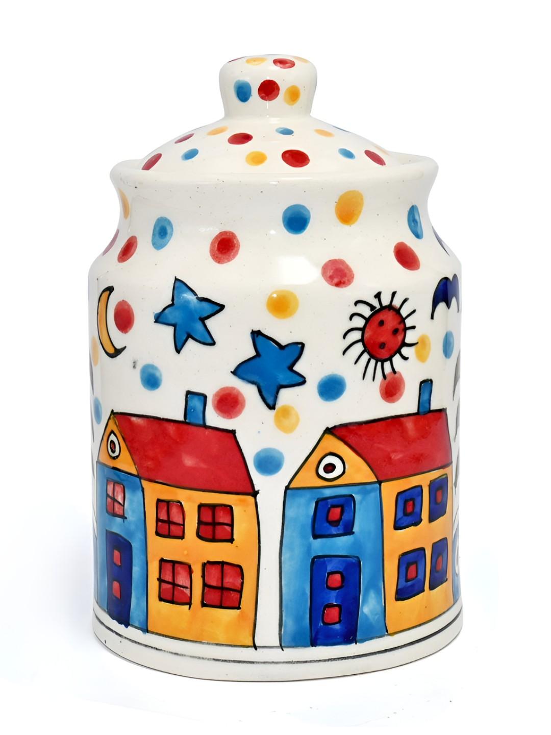 Buy Amoorcart White Ceramic Container - Container for Unisex 33804525 ...