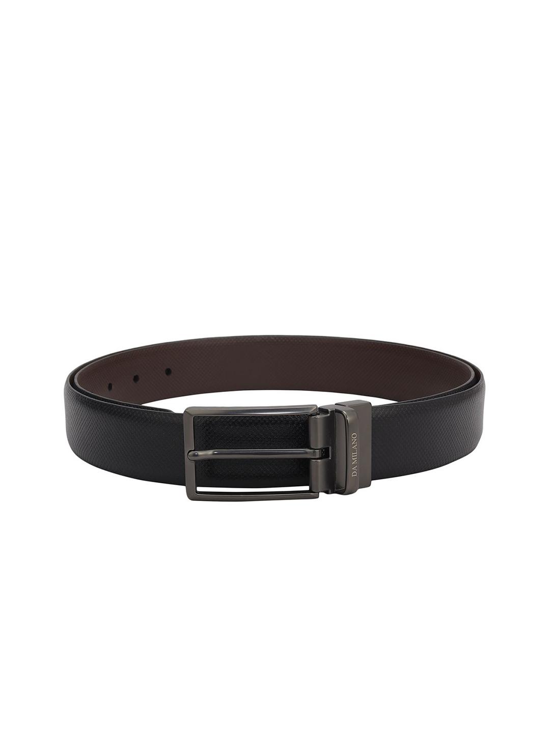 Buy Da Milano Men Leather Reversible Formal Belt - Belts for Men ...