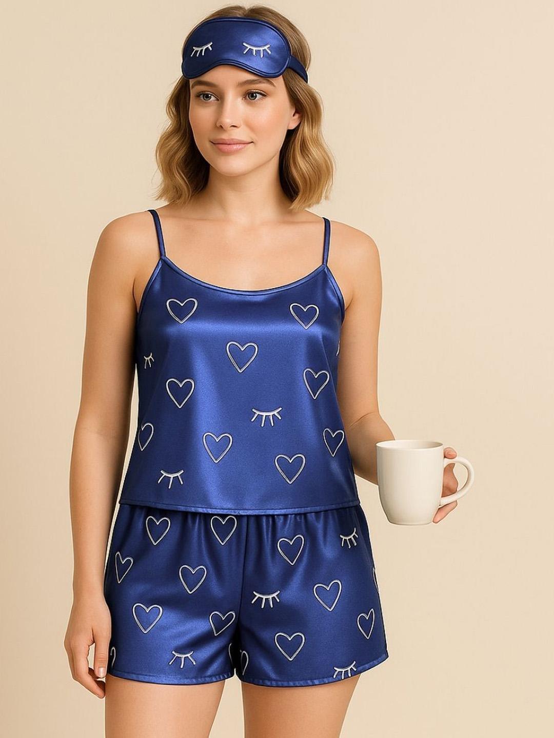 Buy Untamed Clothing Women Printed Night Suit - Night Suits for Women ...
