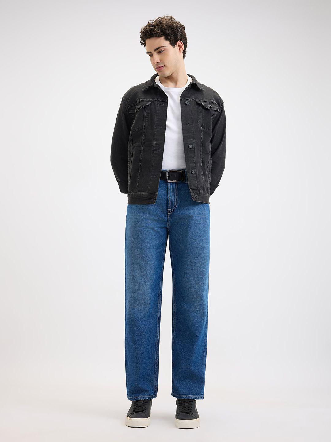 Buy Pepe Jeans Men Relaxed Fit High Rise Light Fade Jeans - Jeans for ...