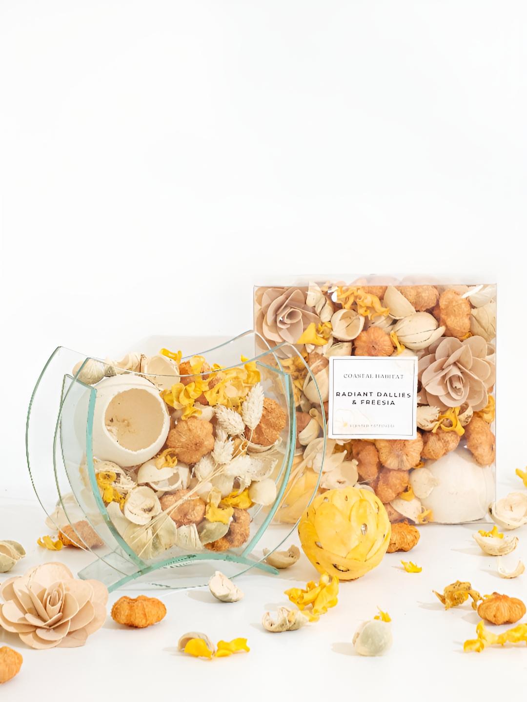 Buy Coastal Habitat Yellow Radiant & Freesia Scented Potpourri ...