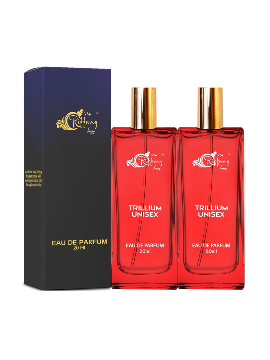 Buy Riffway Set Of 2 Trillium Long Lasting Eau De Parfum 20 Ml Each ...