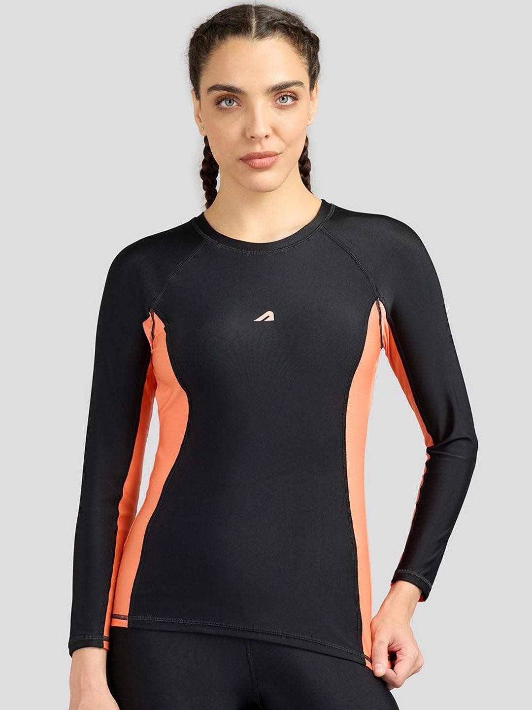 Buy BOLDFIT Colour Blocked Swim Tops - Swim Tops for Women 33476632 ...