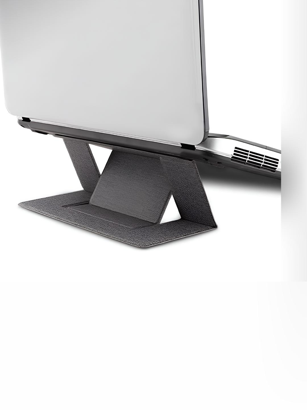 Buy STRIFF Grey Foldable Lightweight PVC Laptop Table Stand - Laptop ...